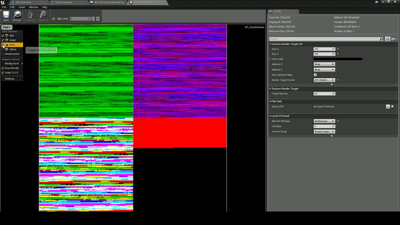 Point Cloud Texture - YouTube