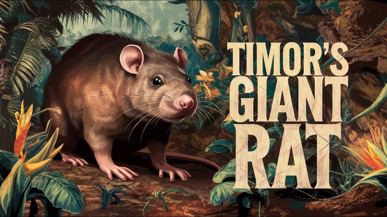 The Insular Giant Rat Huge Rodent of Timor - YouTube