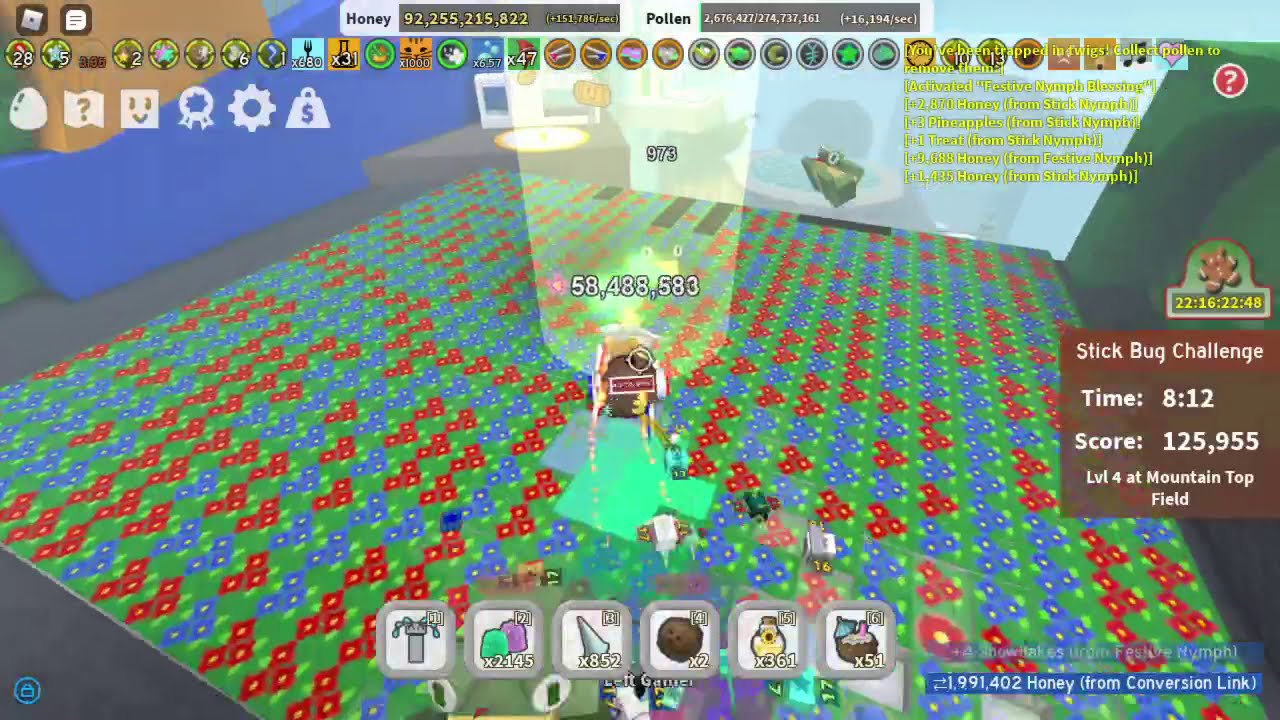 Bee Swarm Simulator Supreme Sprout - YouTube