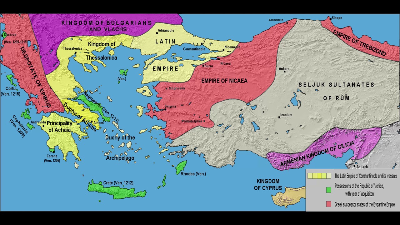 De la quatrième à la huitième Croisade - Programme ESABAC - YouTube