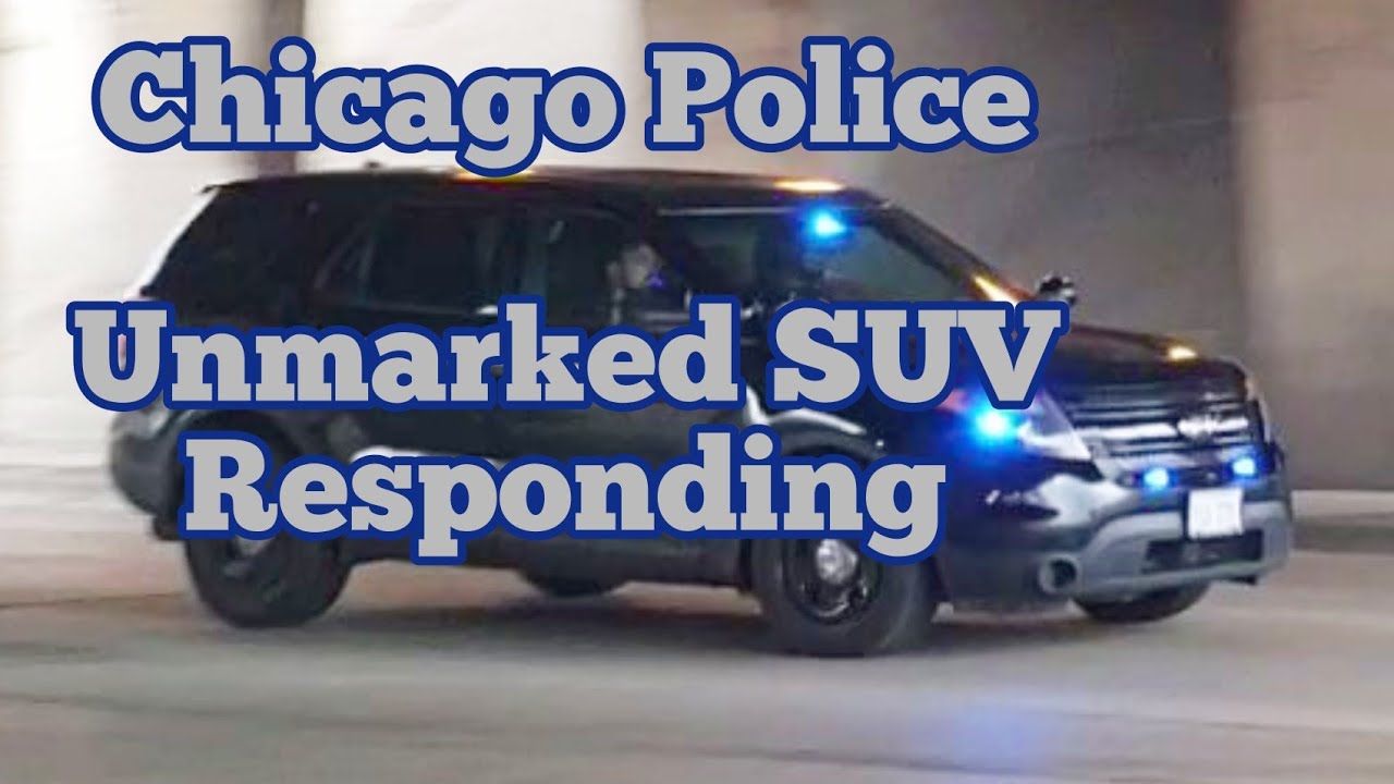 Chicago Police - Unmarked Ford PI Utility/Explorer Responding - YouTube