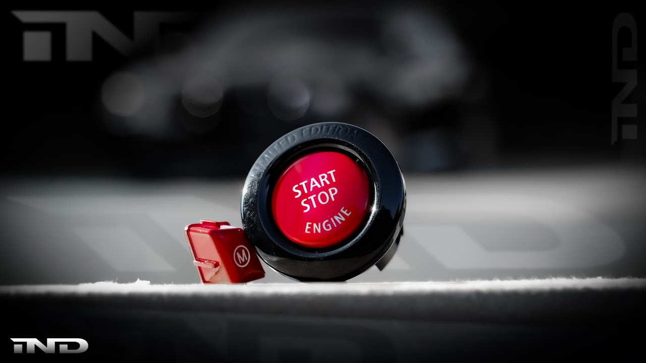 E92 M3 Ignition Switch & Red M Button Install / IND Distribution #e92m3 ...