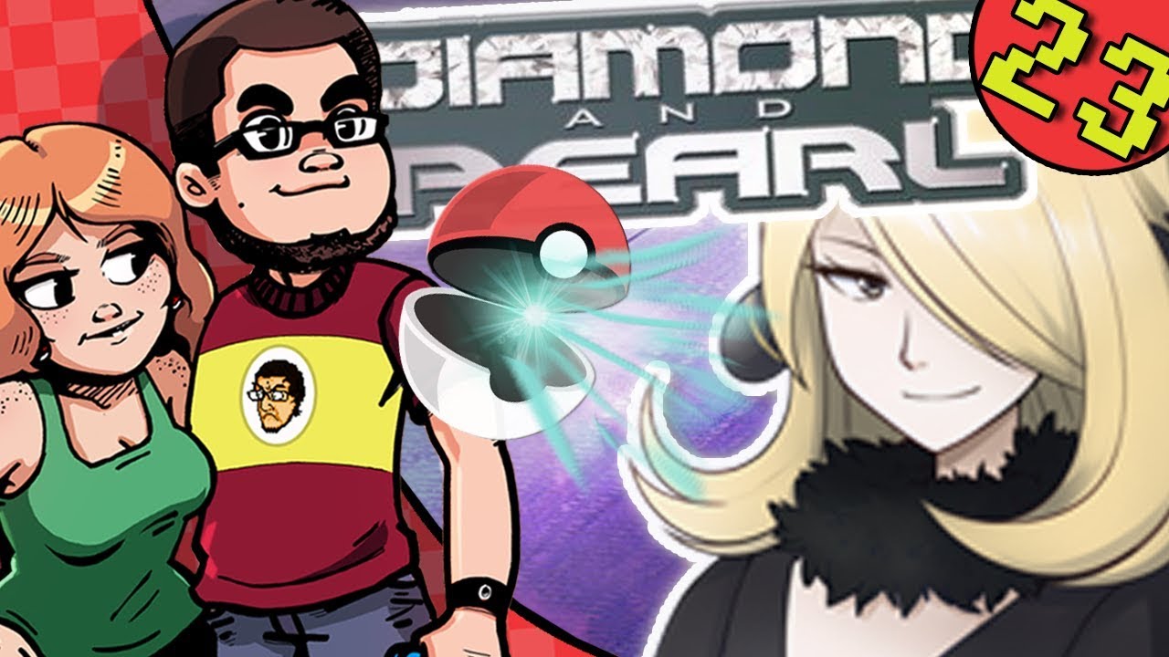 Hi Cynthia! | Pokemon Diamond & Pearl Nuzlocke Gameplay Walkthrough ...