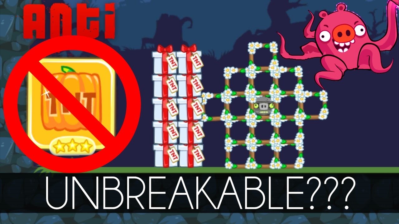 Bad Piggies - ANTI-TNT UNBREAKABLE INVENTION?? (Bad Piggies 2.3.1 ...