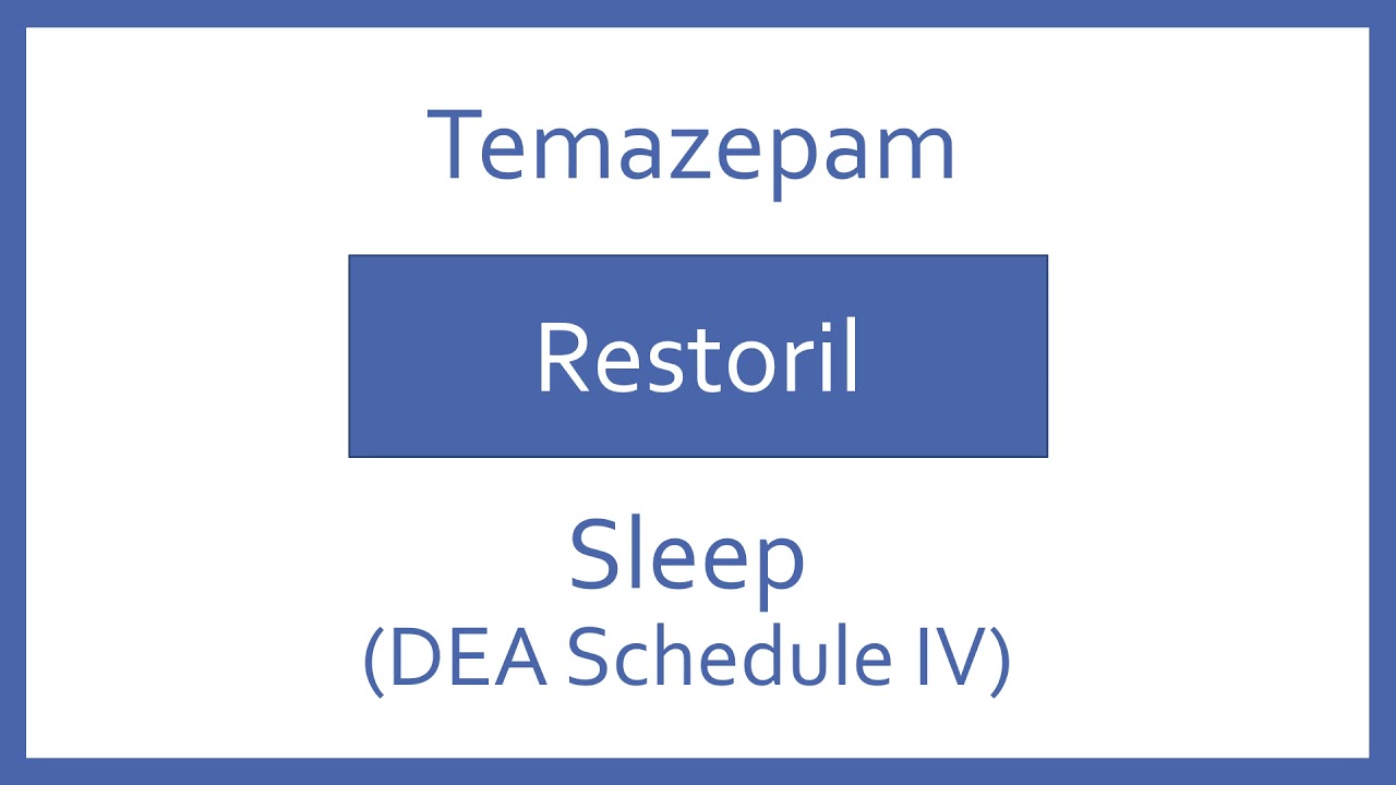 Temazepam Pronunciation - Generic Name, Brand Name, Indication (Top 200 ...