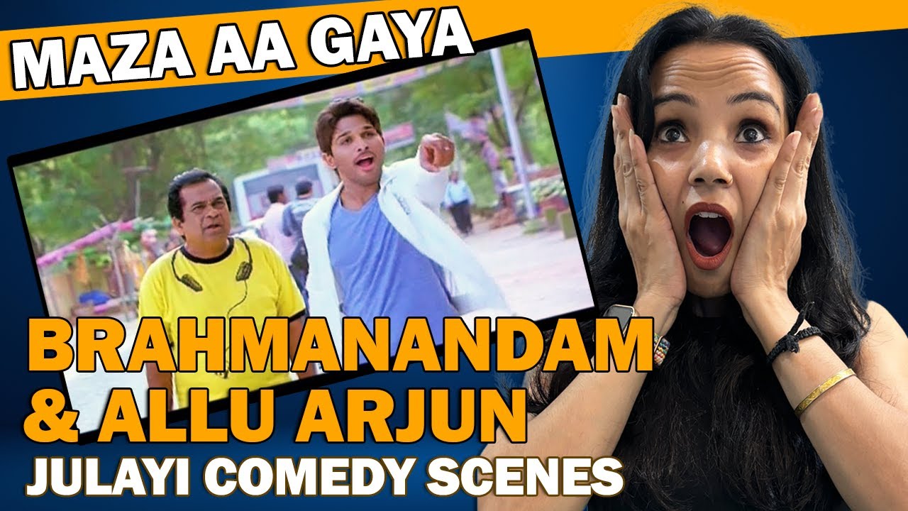 Allu Arjun And Brahmanandam Comedy Scenes Reaction | Julayi Movie 🤣 ...