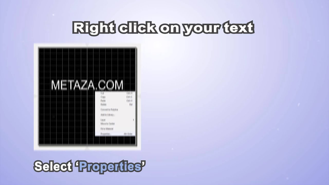 Metaza MPX-90 - How to enhance your text engraving. - YouTube