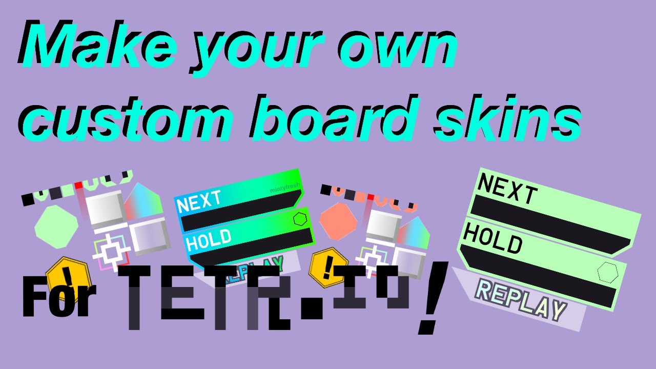 How to make your own custom board skins for TETR.IO! - YouTube