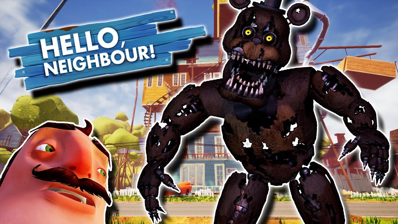 HELLO NIGHTMARE FREDDY #helloneighbor #helloneighbormod - YouTube
