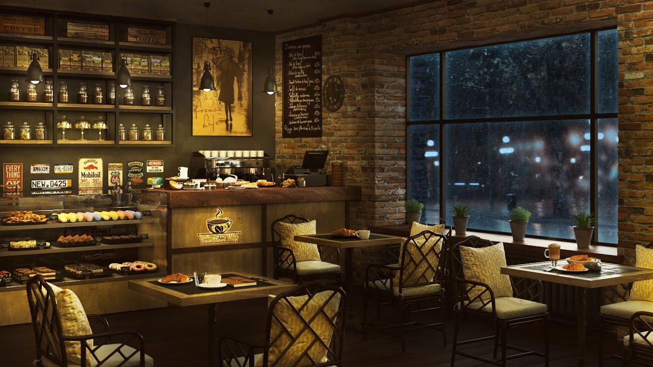 Rainy Night Cafe Relaxing Jazz Music And Rain Sounds Music For Work rainy-night-cafe-relaxing-jazz-music-and-rain-sounds-music-for-work