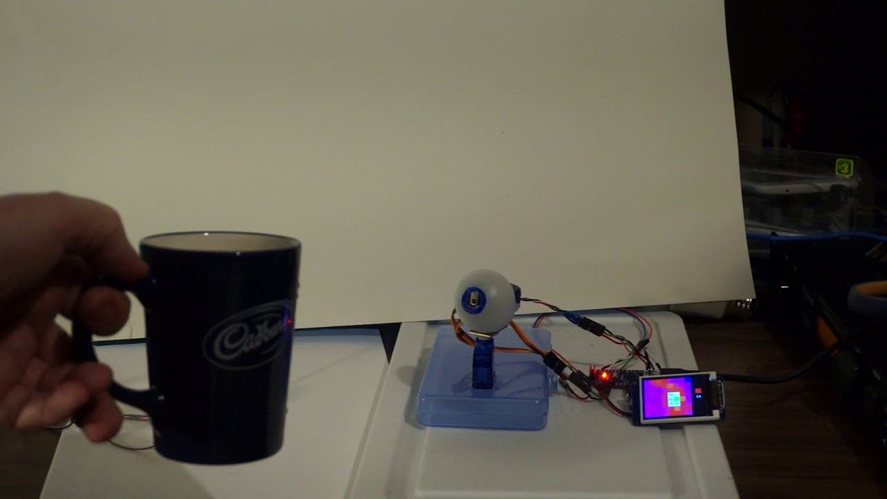 Heat seeking eyeball - YouTube