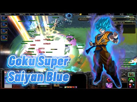 Dragon Ball Random Defense | Goku Blue is Stronger than Black| Warcraft ...