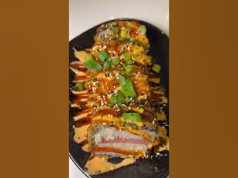 Deep Fried Spam Musubi at Bone & Belly Ramen (Las Vegas) - YouTube