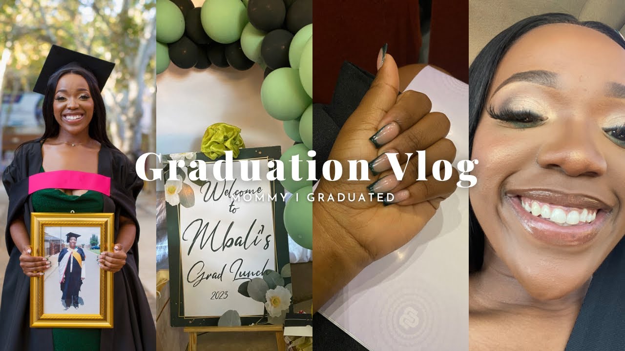 GRADUATION VLOG|| Mommy I made it +graduation day+preparations ...