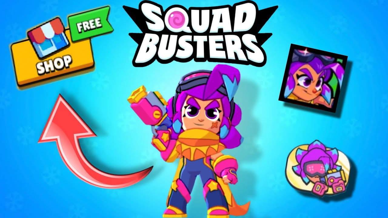 NEW SQUAD BUSTER SHELLY SKIN | BRAWL STARS🌟 - YouTube