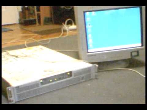 HP NetServer LP2000R ZDaemon DOOM TEST 2009 - YouTube