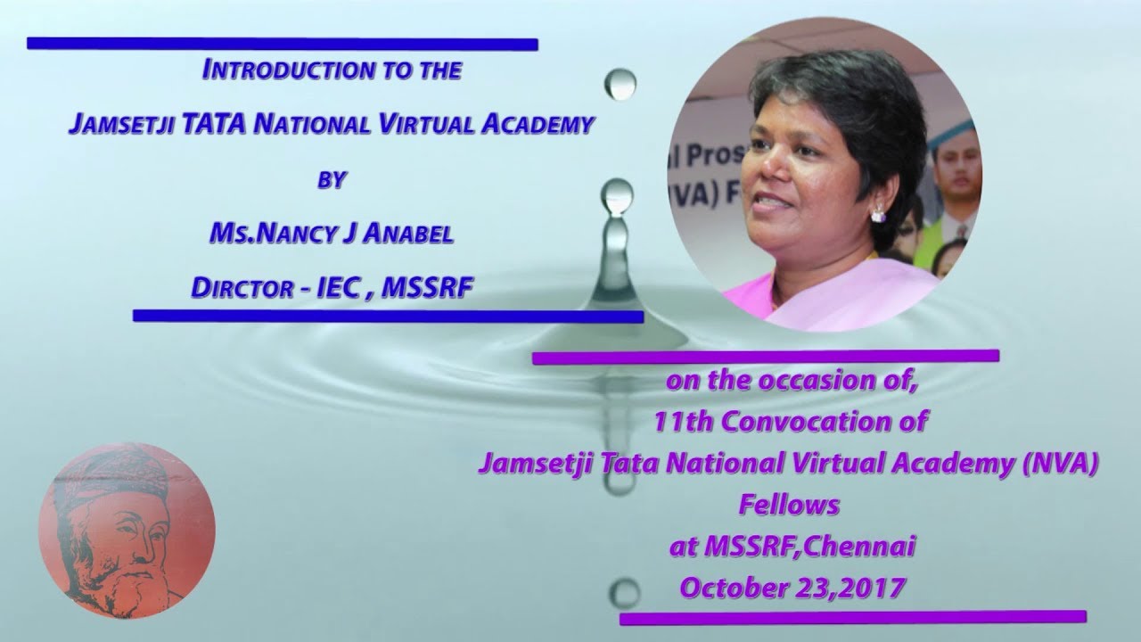 Nancy Anabel - Fellowship to National Virtual Academy for Rural ...