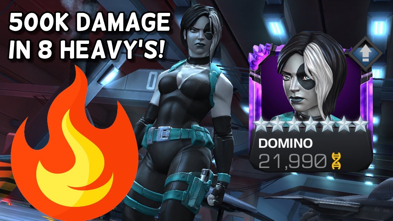 8 Heavy Attacks Was Enough To Do 550K Damage With 7 Star Domino ...
