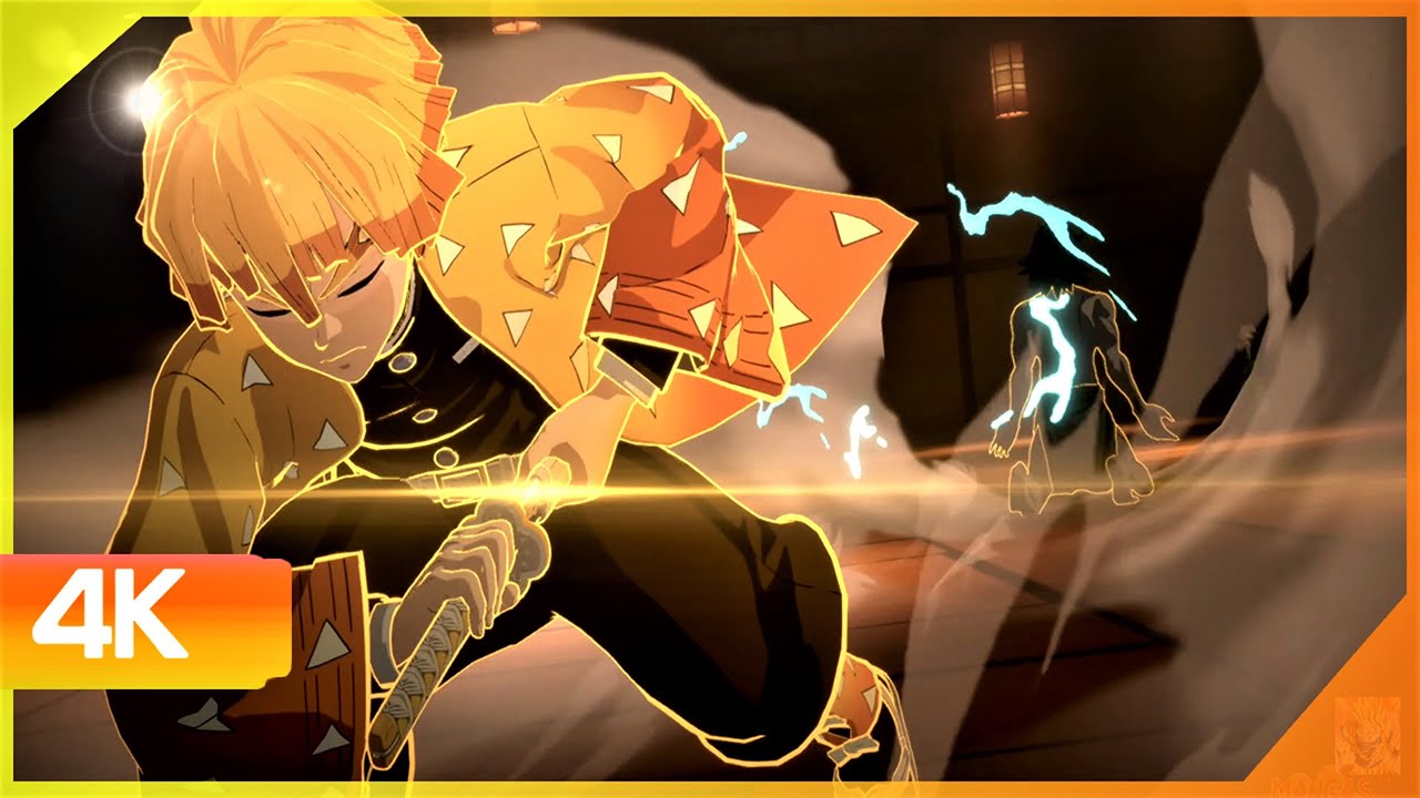 Demon Slayer The Hinokami Chronicles Zenitsu Vs Tongue Demon [ 4K 60 ...