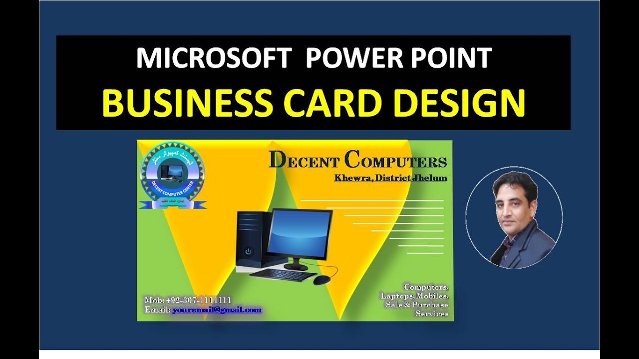 How To Make Business Card In MS PowerPoint Microsoft PowerPoint YouTube how-to-make-business-card-in-ms-powerpoint-microsoft-powerpoint-youtube