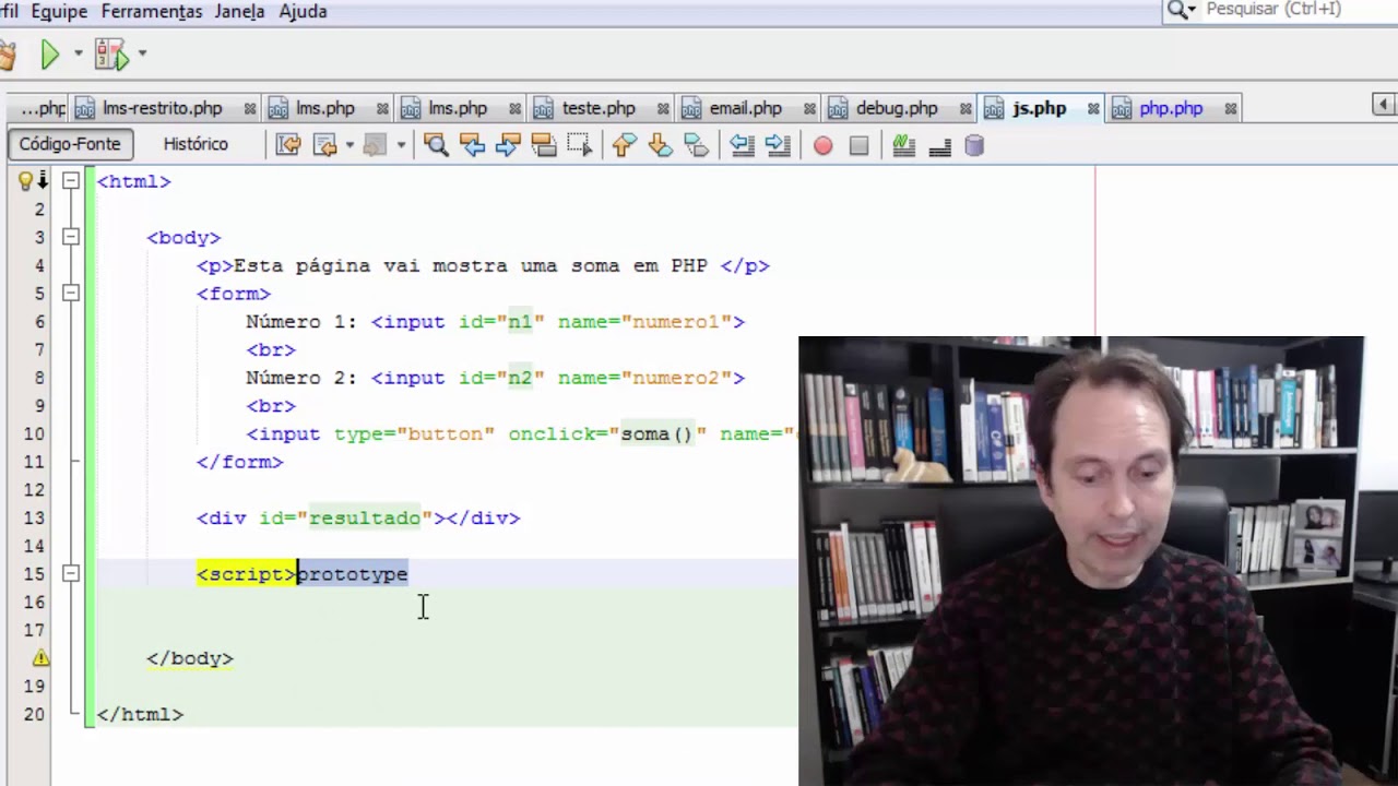 PHP vs Javascript - o que é client-side e server-side? - YouTube