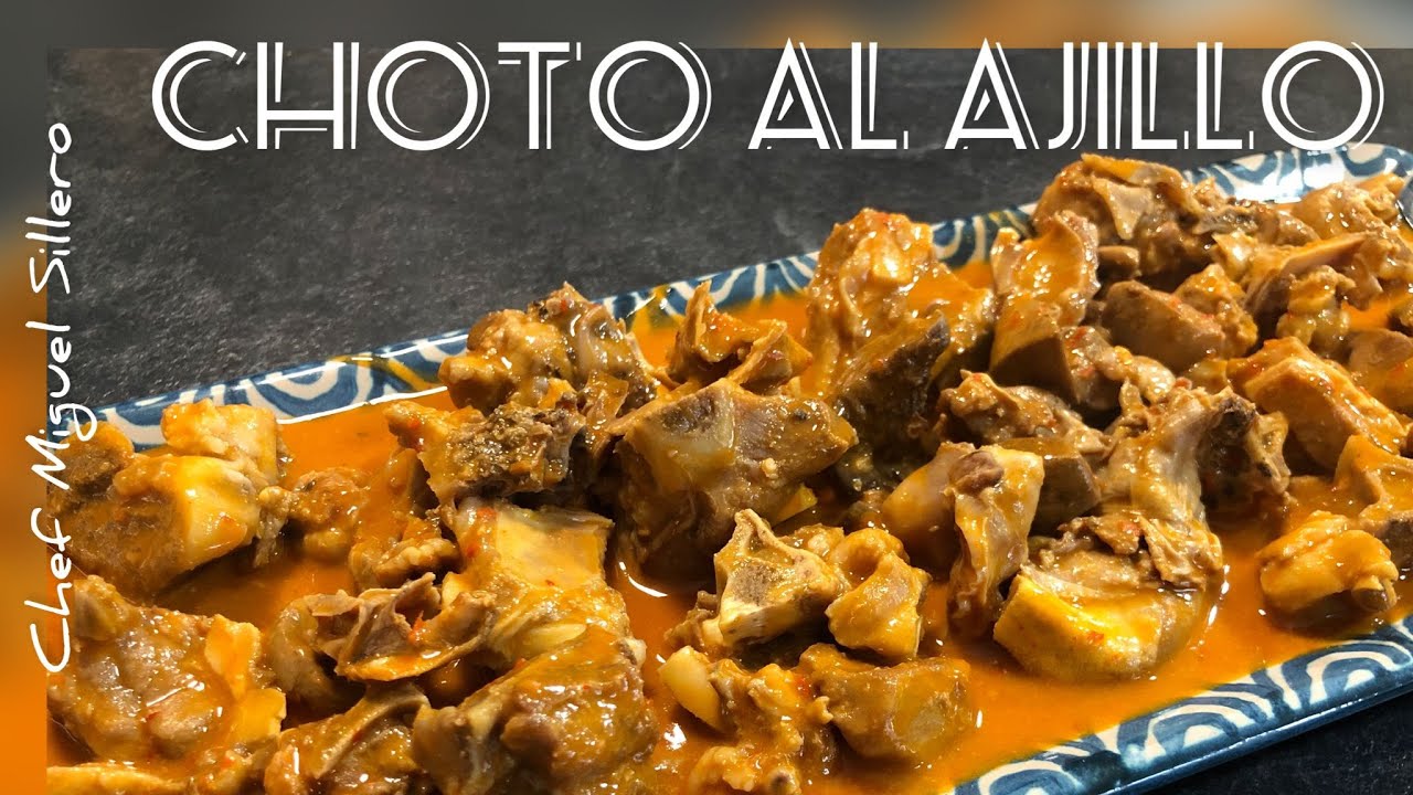 Choto al ajillo. Cocina tradicional Granadina. - YouTube