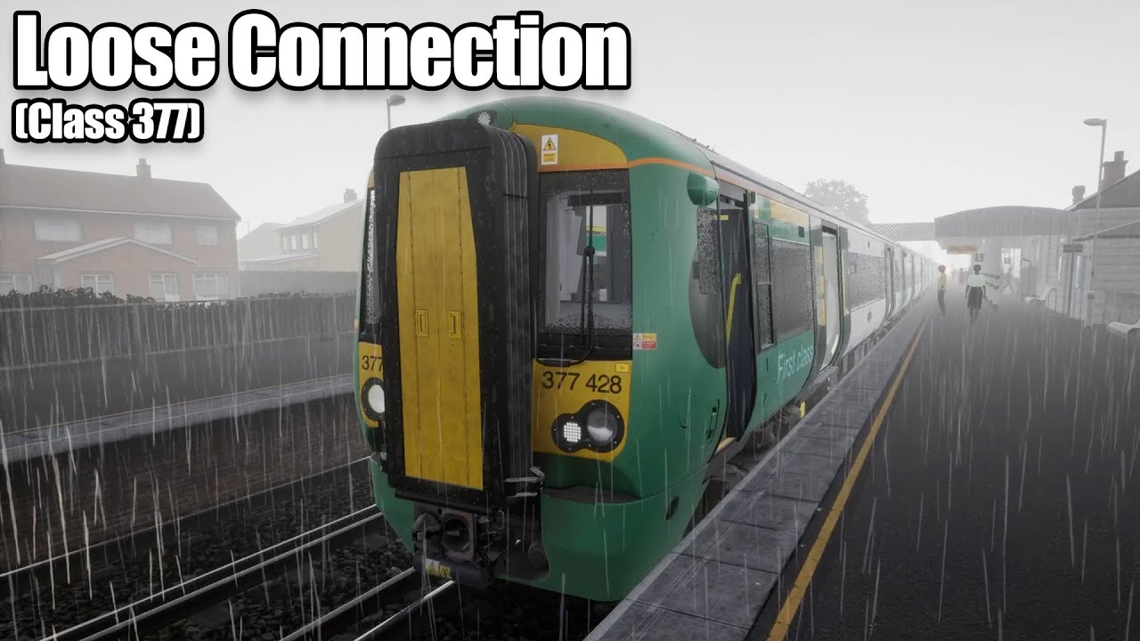 Driving The Class 377 On The 'Loose Connection' Scenario!! - YouTube