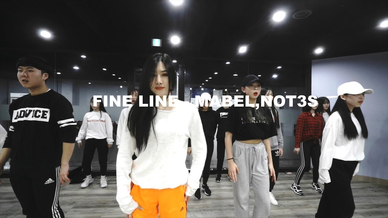 YELLZ | FINELINE - Mabel,Not3s | E DANCE STUDIO | GIRLISH CLASS | 이댄스학원 천호댄스 강동댄스학원 - YouTube