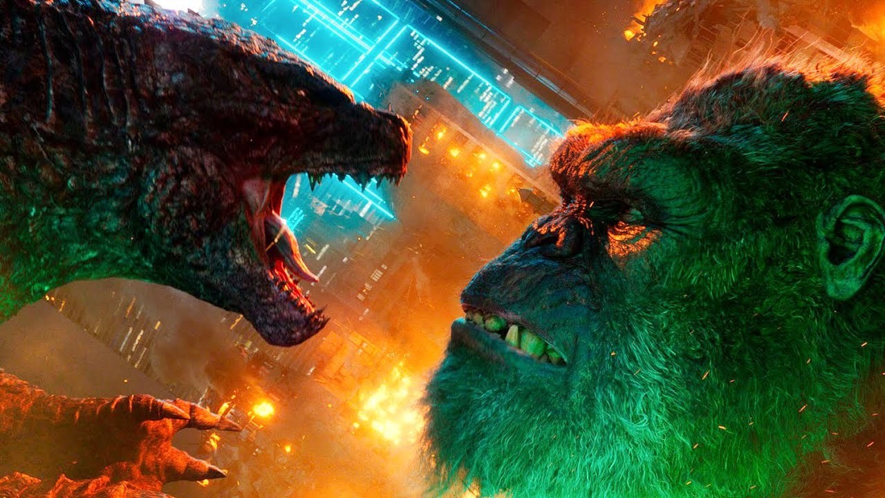📽GODZILLA Y KONG Kong monta a Godzilla 🎬 tráiler español 🍿pelicula 2024 ...