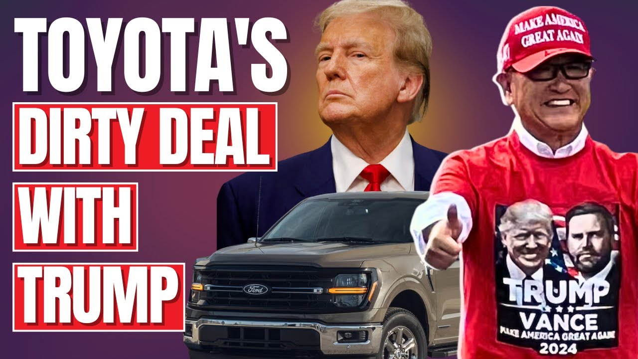 TOYOTA GOES FULL MAGA: Toyoda Bets The Farm On Trump To Save ICE - YouTube