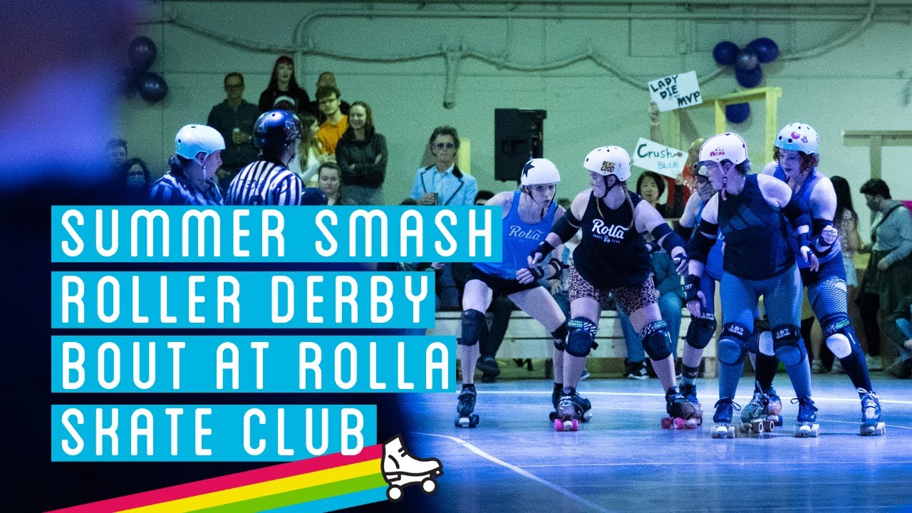 Summer Smash Roller Derby Bout at Rollerland! - YouTube