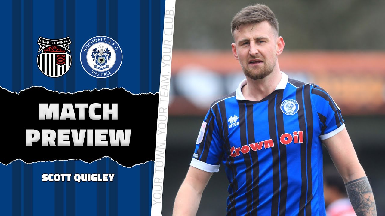 Scott Quigley Reflects On A Positive Week & Looks Ahead To Grimsby Town ...