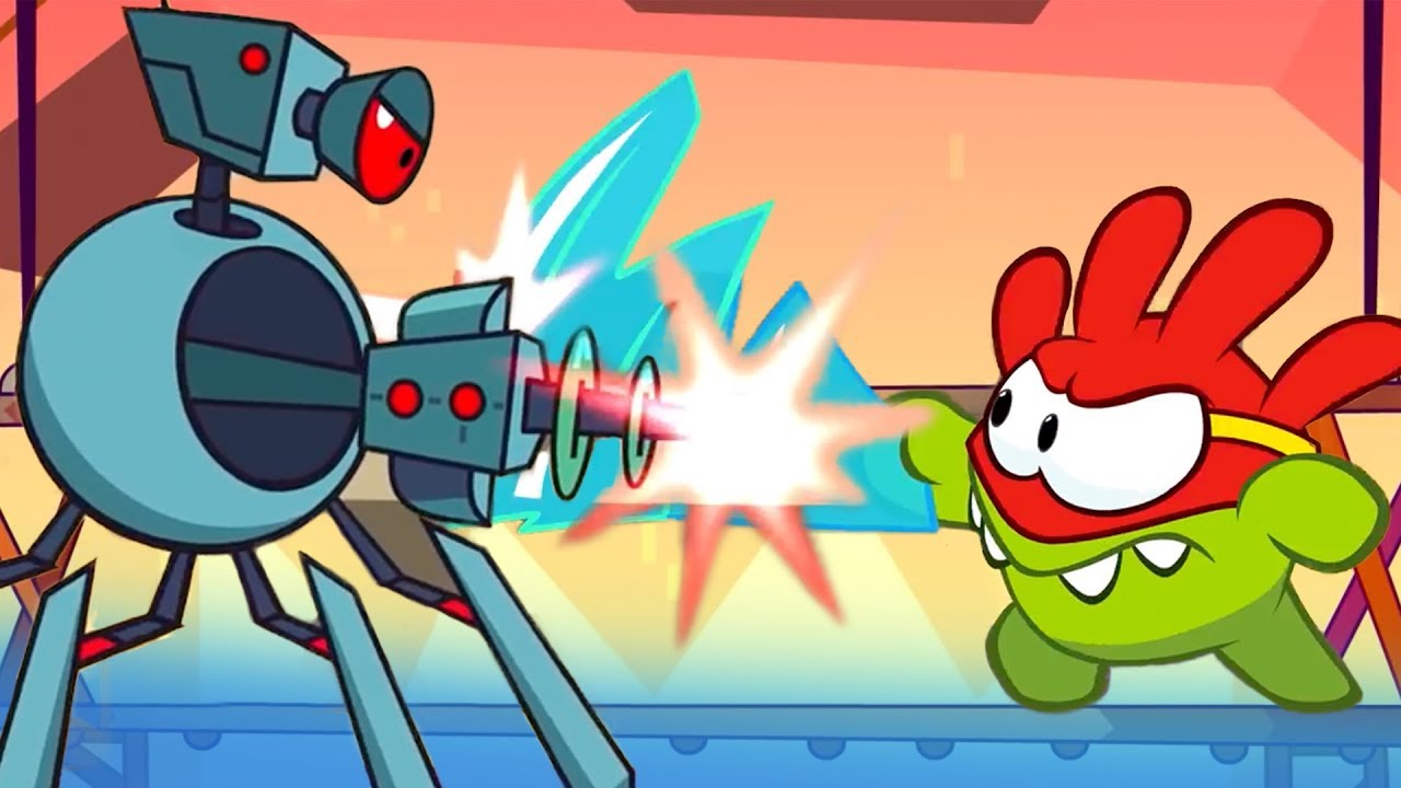 Om Nom Stories - Super-Noms Cinema Wars (Cut The Rope) Super ToonsTV ...