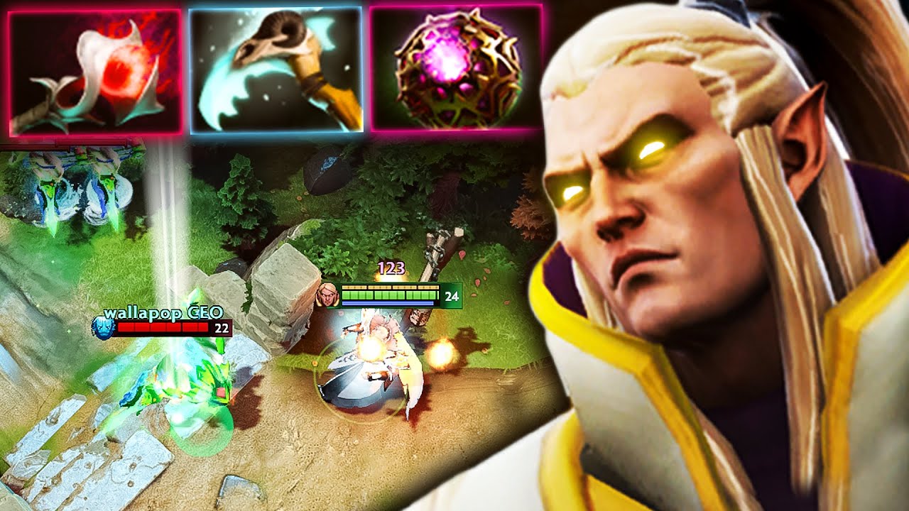 EPIC INVOKER ORCHID BUILD AGAINST PUCK + MORPHLING | Dota 2 Invoker ...