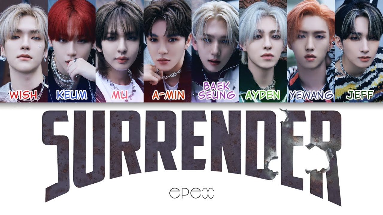 EPEX(이펙스) - Surrender Color Coded Lyrics (han/rom/eng/pl) - YouTube