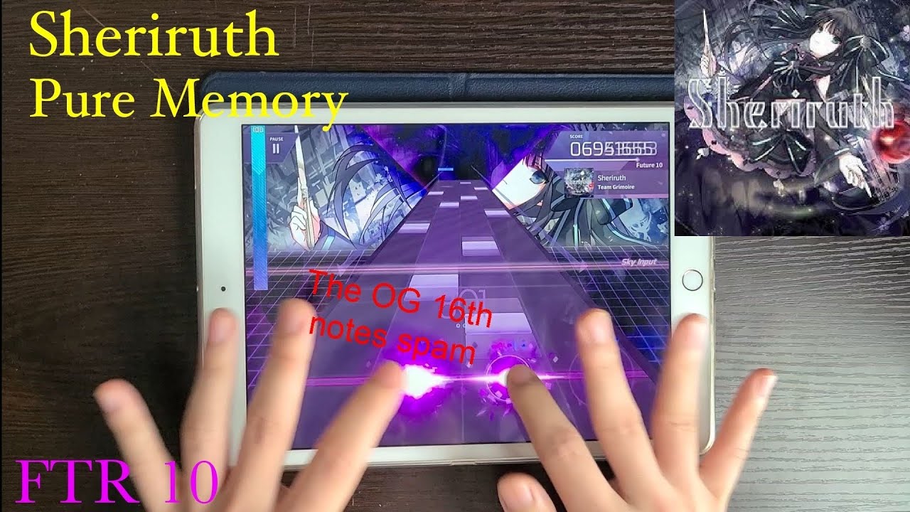 [Arcaea 初代ボズ] Sheriruth (FTR 10) Pure Memory! (Max) [Arcaea] - YouTube