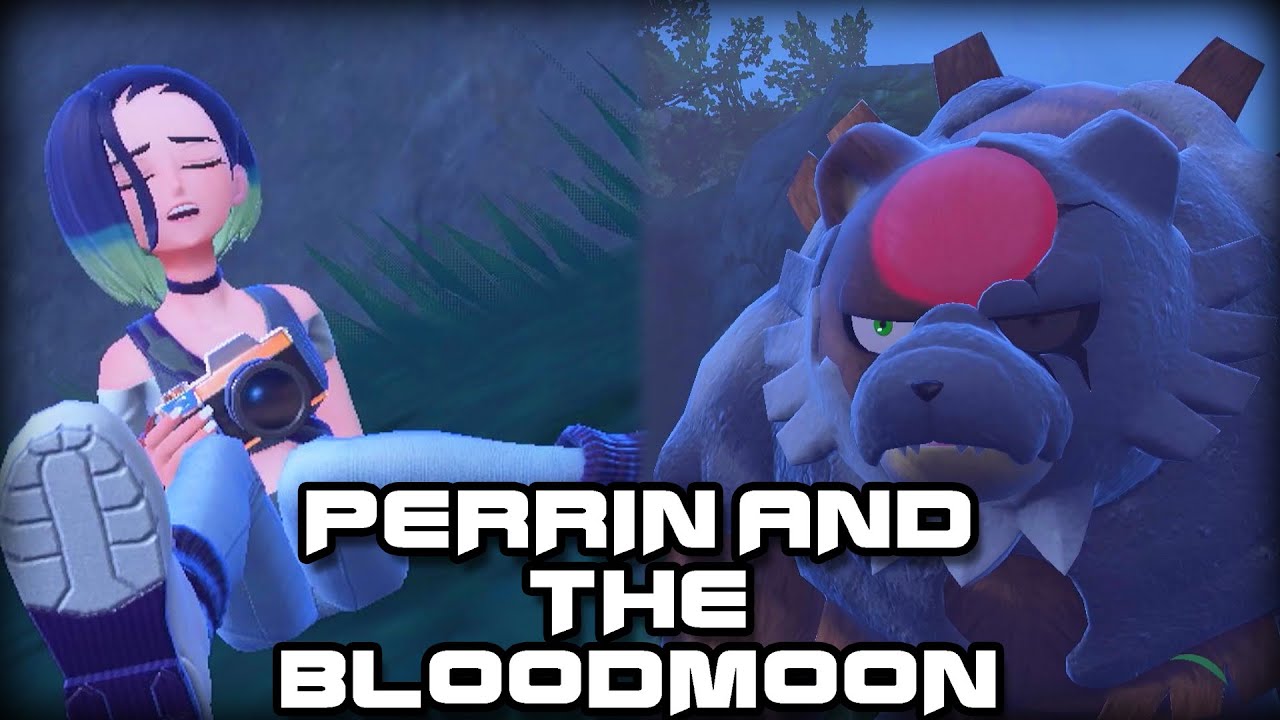 Pokemon Violet The Teal Mask - Perrin Side Quest - Capturing Bloodmoon ...
