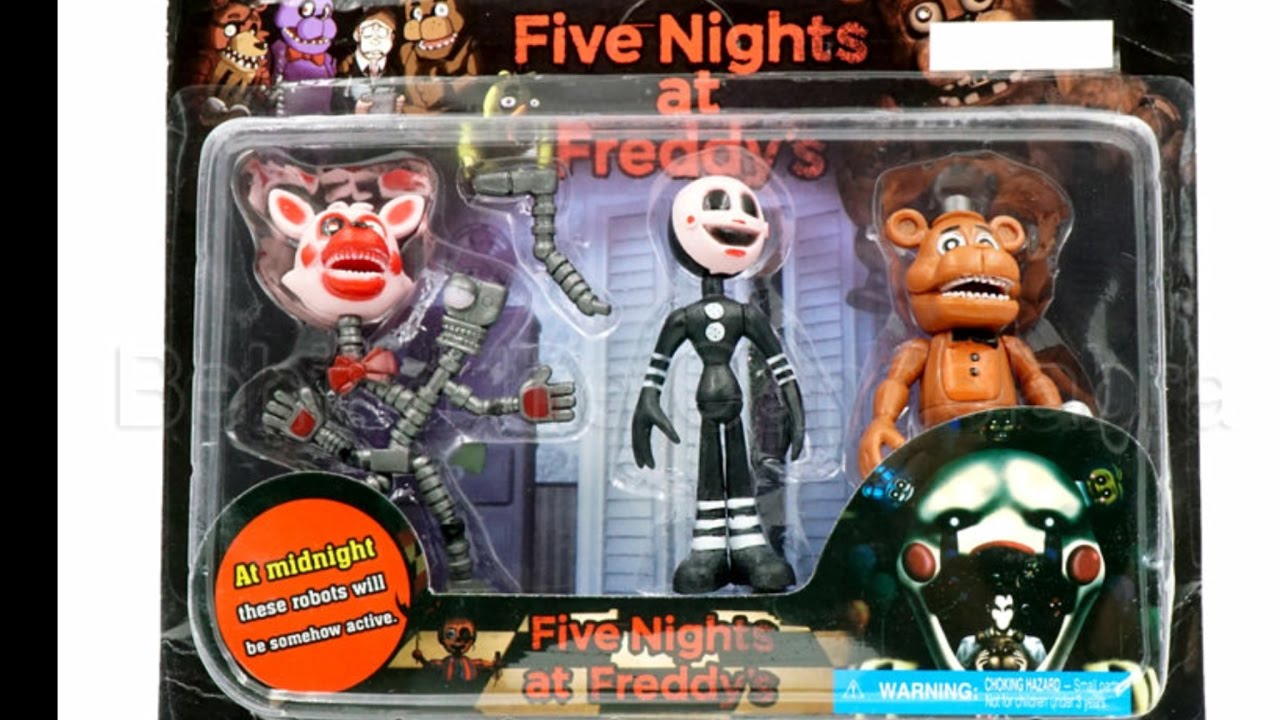 Five Nights at Freddy's Unofficial Unlicensed Bootleg Action Figures ...