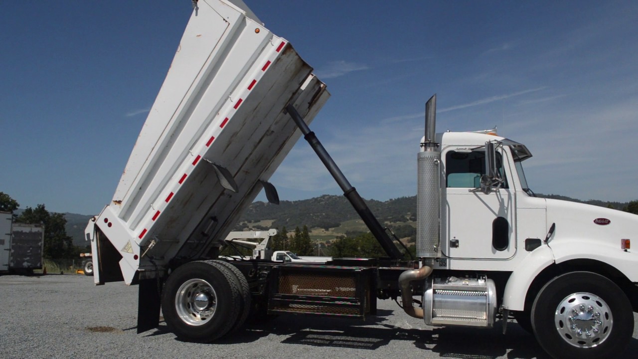 1999 Peterbilt 330 Dump Truck / Charter Trucks - u10628 - YouTube