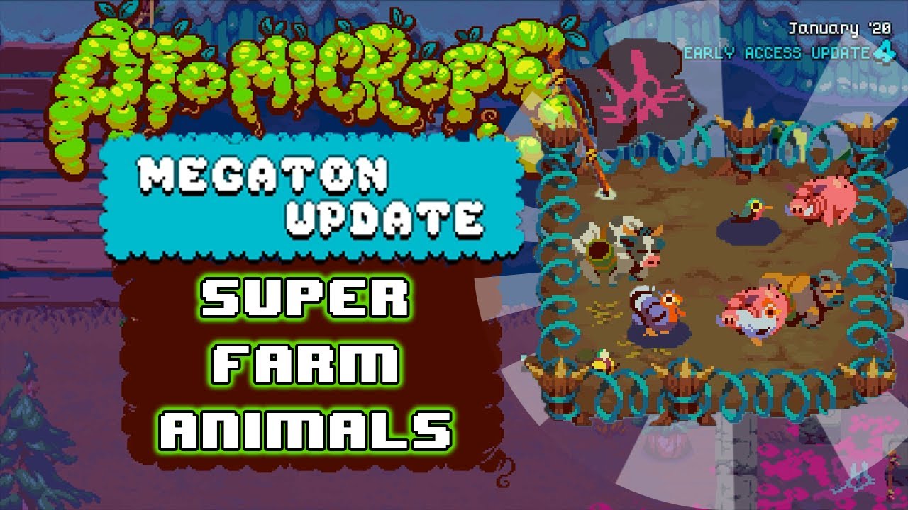 Finding SUPER Farm Animals | Atomicrops | Megaton Update - Early Access ...