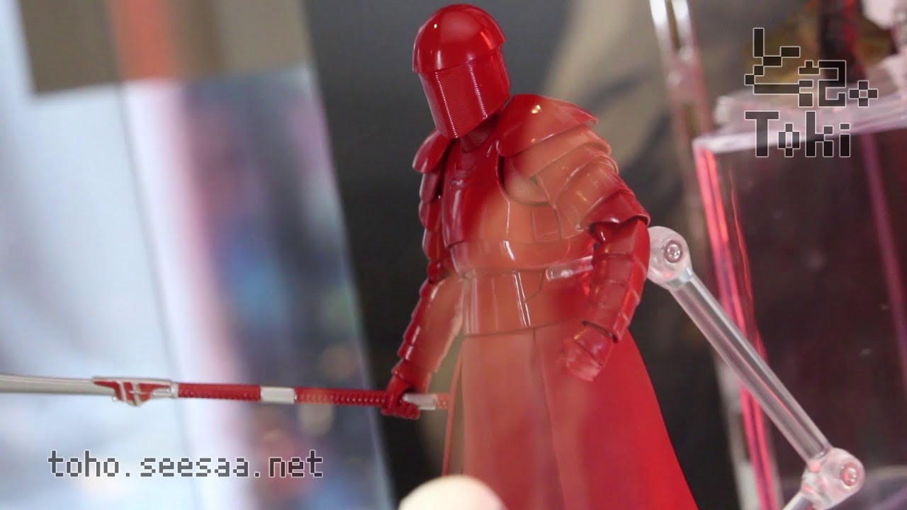 S.H.Figuarts Elite-Praetorian-Guard (whip-staff) display - YouTube
