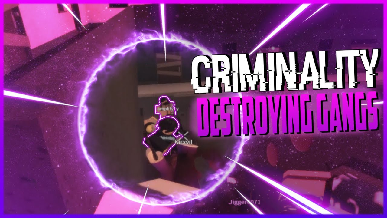 DECIMATING Big GANGS in Criminality Roblox - YouTube