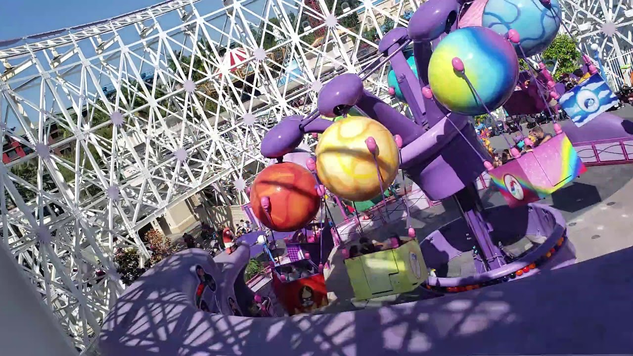 Incredicoaster On Ride Disney California Adventure 9-30-19 - YouTube