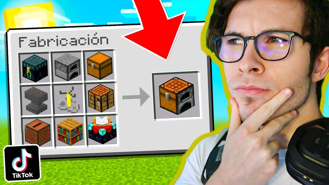 Probamos Los Tiktok Más Virales De Minecraft ¿funcionan 🤣😱 Minecraft