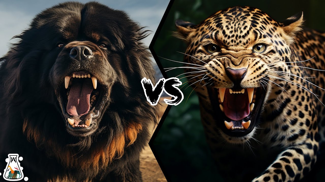 TIBETAN MASTIFF VS LEOPARD - Who Would Win a Fight? - YouTube