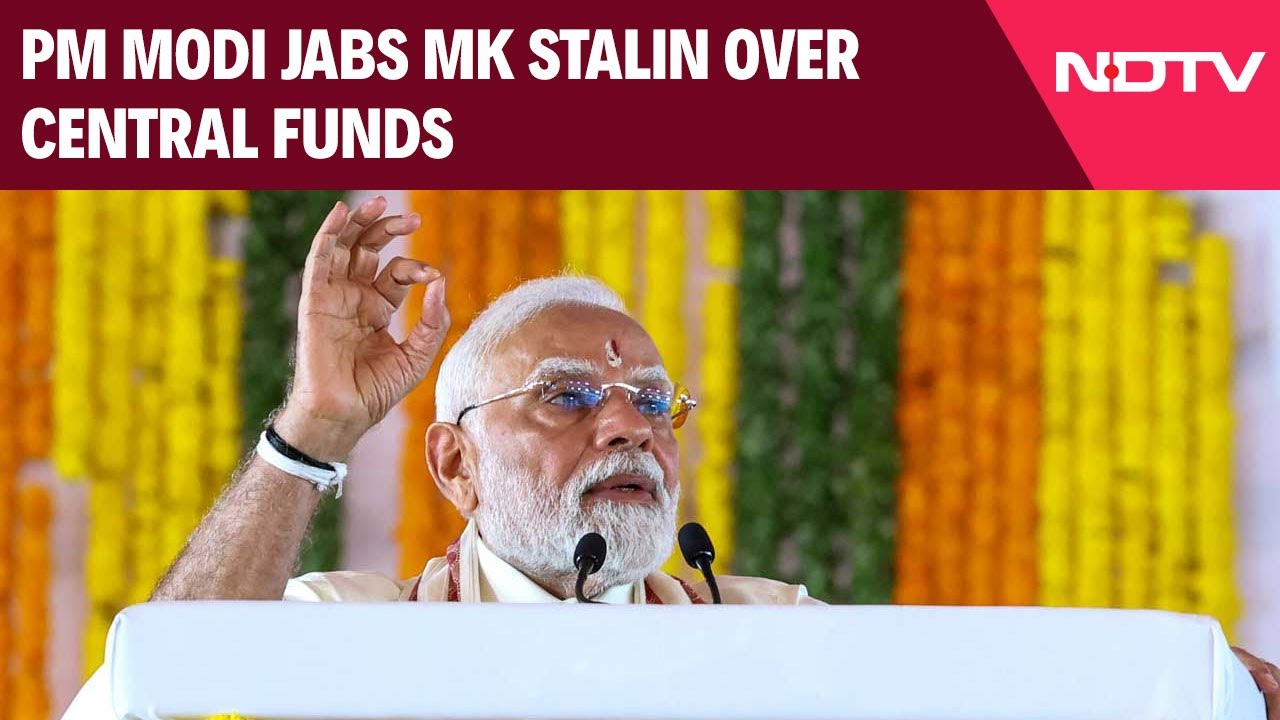 PM Modi News | "Some Cry Without Any Reason": PM Modi Jabs MK Stalin ...