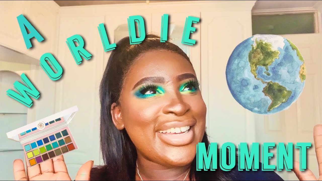 A "WORLDIE" MOMENT | TUTORIAL/EYE LOOK | PLOUISE WORLDIE PALETTE & More ...