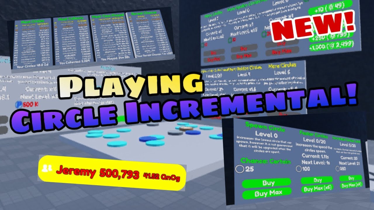 Playing Circle Incremental! - YouTube