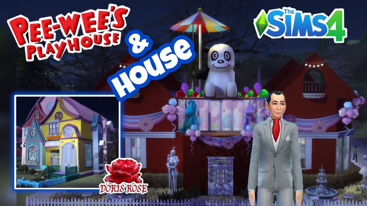 PeeWee's Playhouse & House | Sims 4 - YouTube