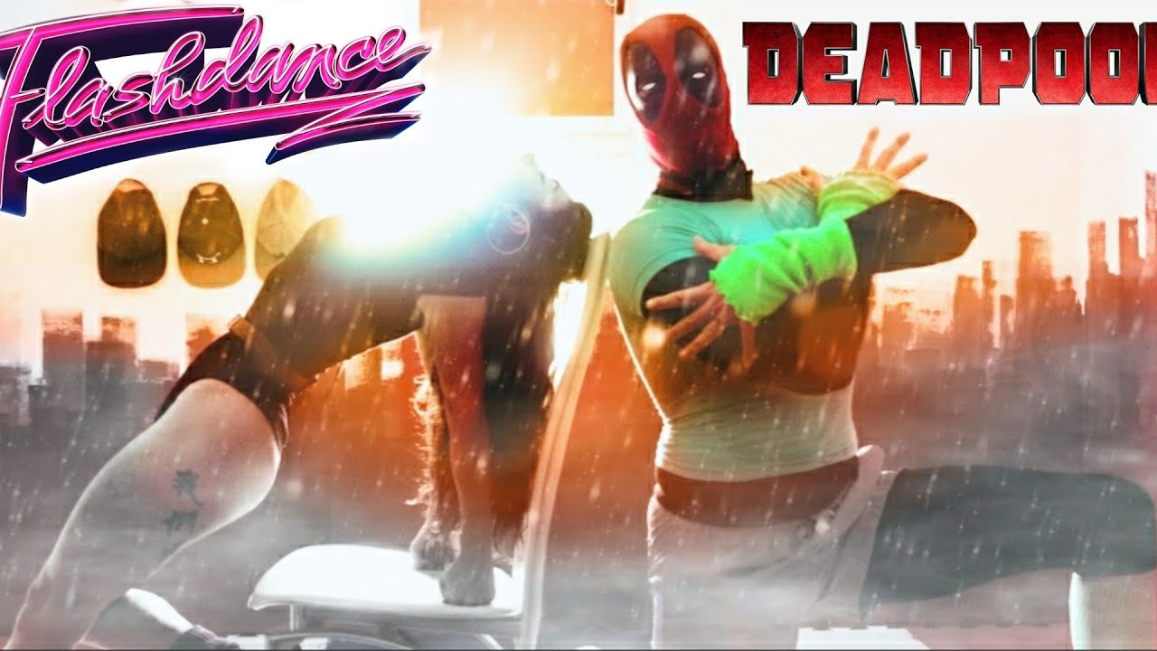FLASHDANCE AEROBIC | 10 MINUTES | BEGINNERS | FT. DEADPOOL - YouTube